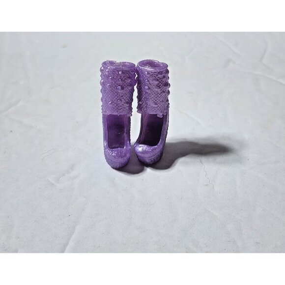 Mattel | Toys | Mattel Barbie High Heels Lavender Purple Wrap Shoes ...